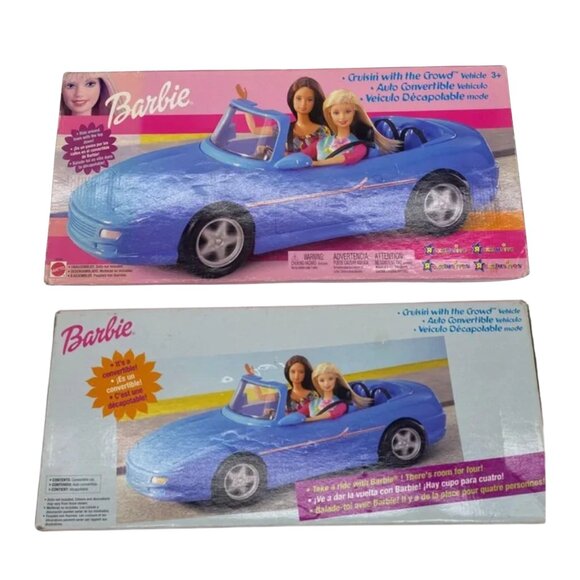 Barbie | Toys | Barbie Convertible Vehicle By Mattel Vintage 202 | Poshmark